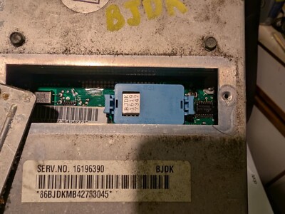 1993 Chevrolet Truck G30 Van 16196390 BJDK Diesel TCU Transmissi ...