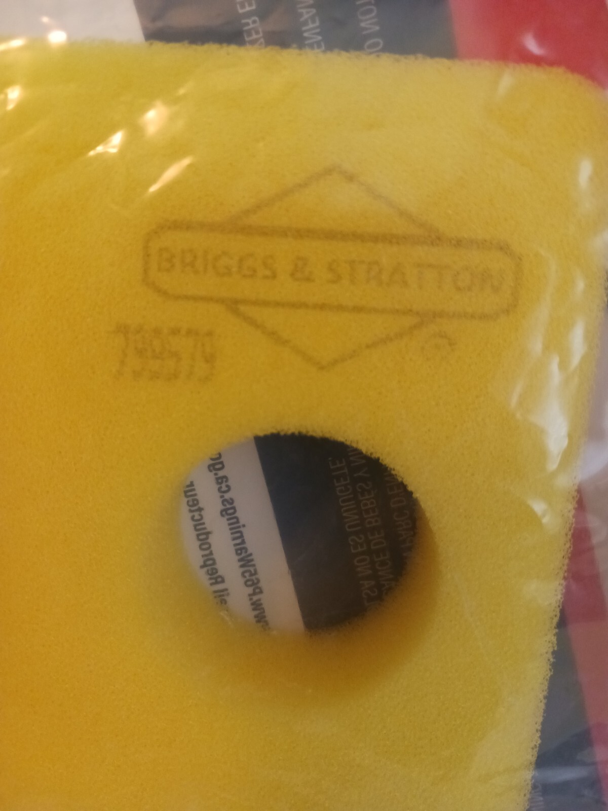 Foam Air Filter for Briggs and Stratton 799579 Genuine Part | eBay