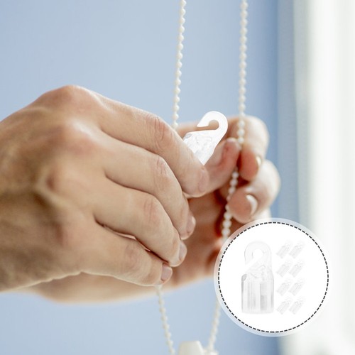 10 Pcs Curtain Accessories Window Shade Hook Vertical Blind Wand ...