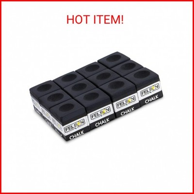 Felson Pool Chalk Cubes | Pool Table Accessories for Table Billiards ...