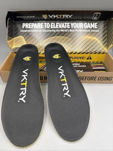 VKTRY Gold Performance Insoles Size 10 - 10.5 Men’s Non Cleated Sports ...