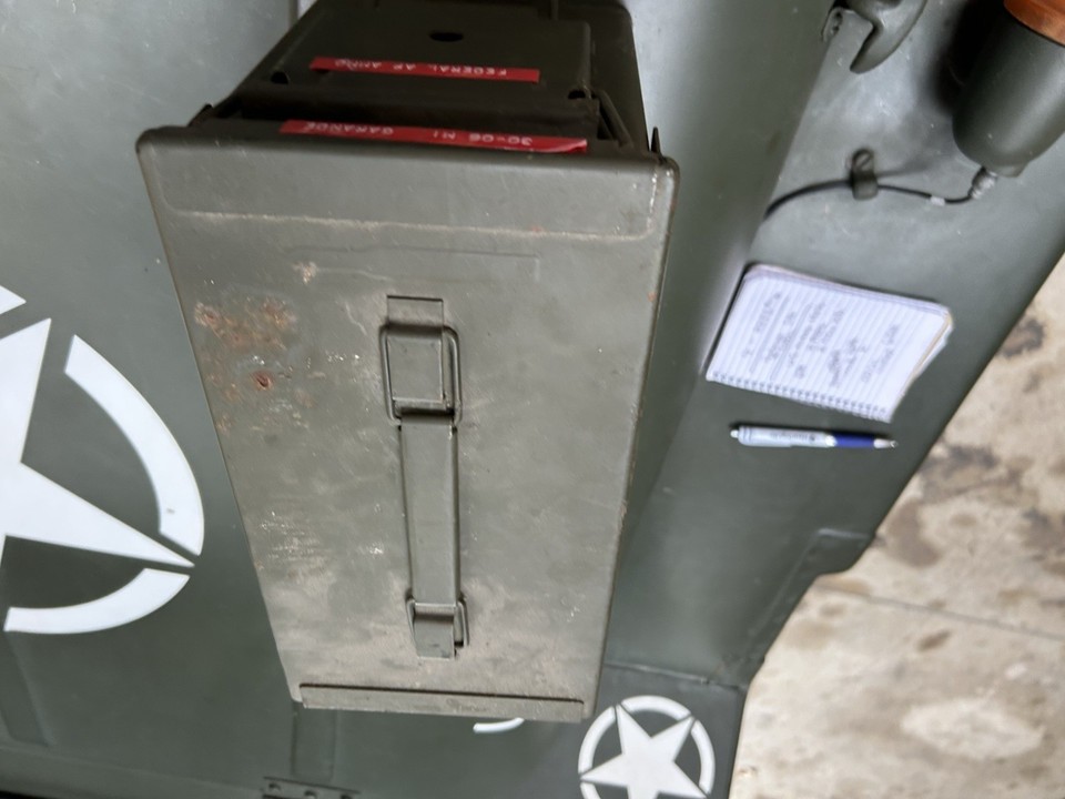 WW2 US .50 Caliber Ammunition Can - Manufactured By United | eBay