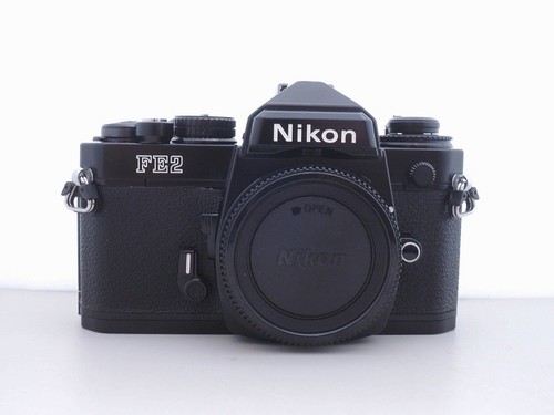 Boîtier d'appareil photo reflex argentique Nikon Fe2 entrée requise | eBay