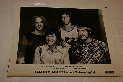 Barry Miles & Silverlight Rare 1974 Band romotional Pitcuer B&W 8"x10 ...
