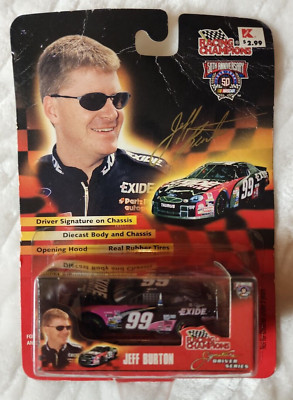 Jeff Burton #99 Racing Champions NASCAR 50th Anniversary Signature ...