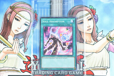 Yugioh Spell Card Soul Absorption THSF-EN049 1st Edition Super Rare | eBay