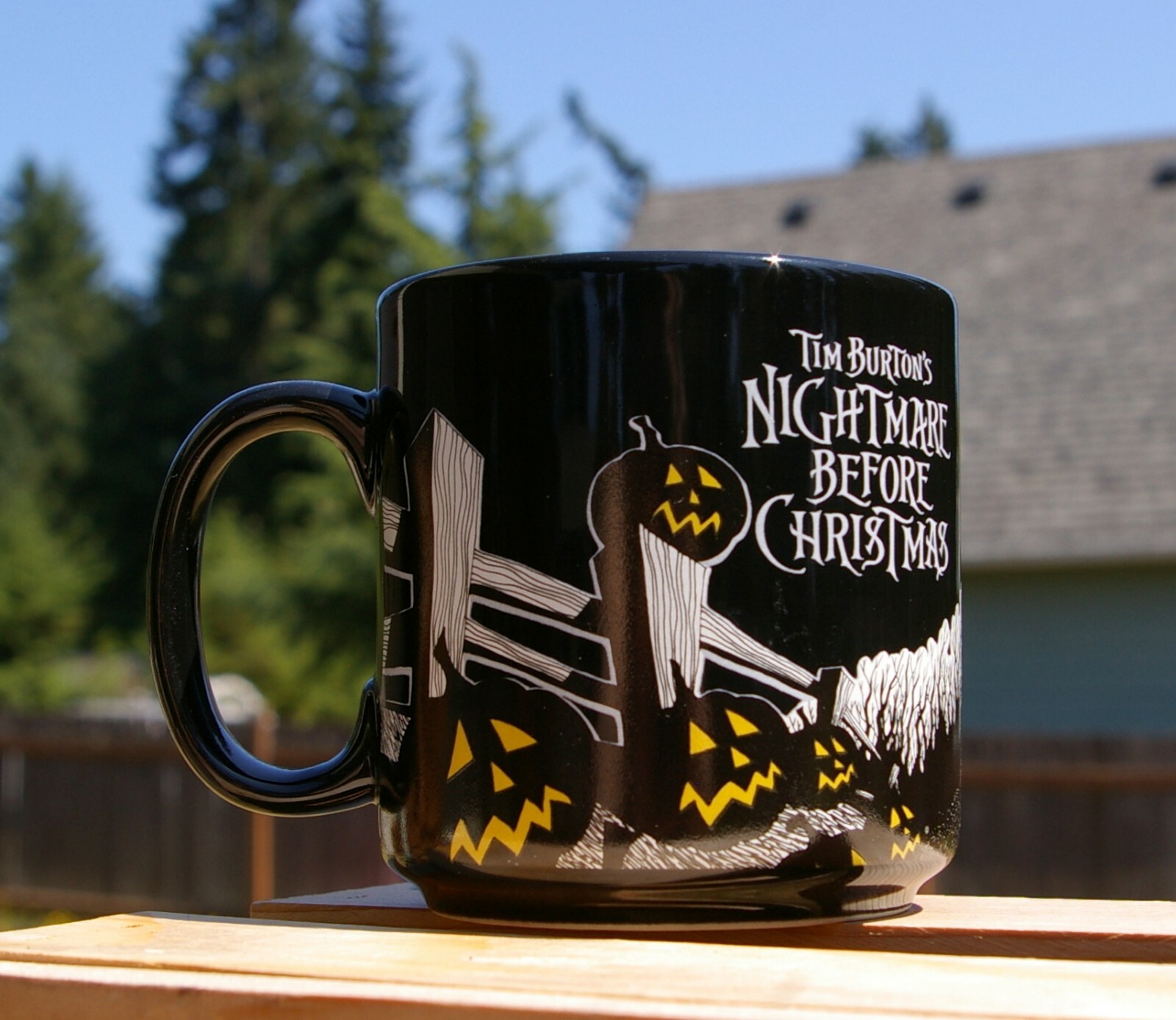 Tim Burton's Nightmare Before Christmas Coffee Mug by Applause & Disney ...