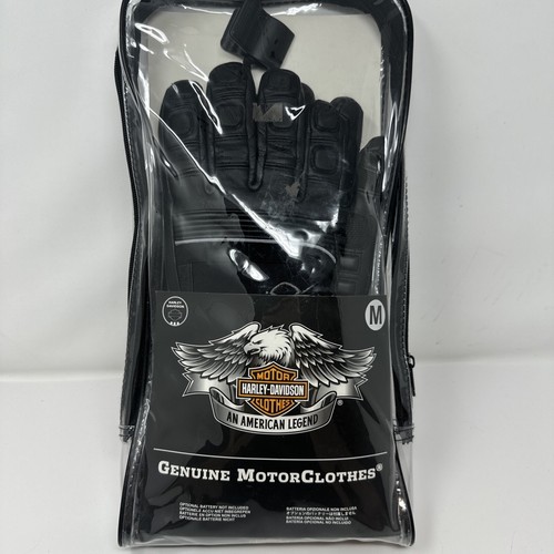 Harley Davidson Heated Men’s Gloves 98298-17VM Medium | eBay