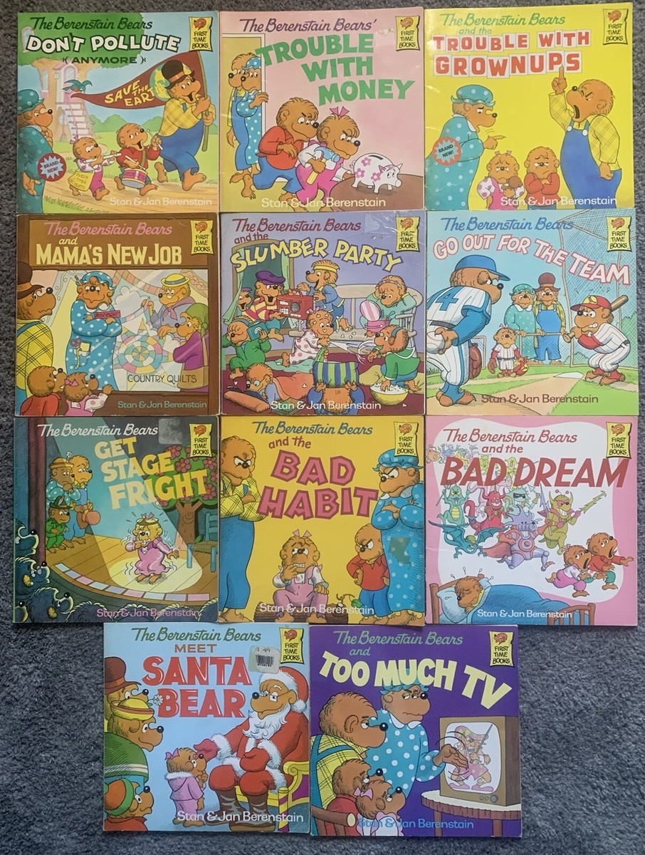 Bernstein Bears Bible Verses The Berenstain Bears My Bedtime Book Of