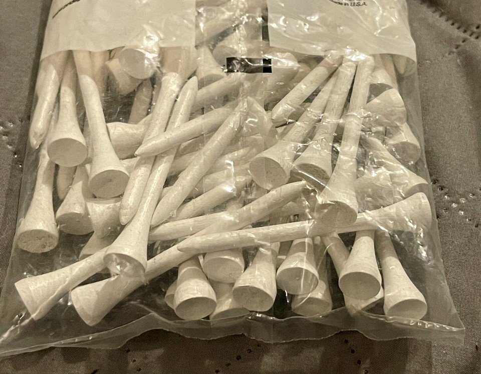 Pride Golf Tee 90 Count White Golf Tees 2 3/4" For Fairway & 3-Woods ...