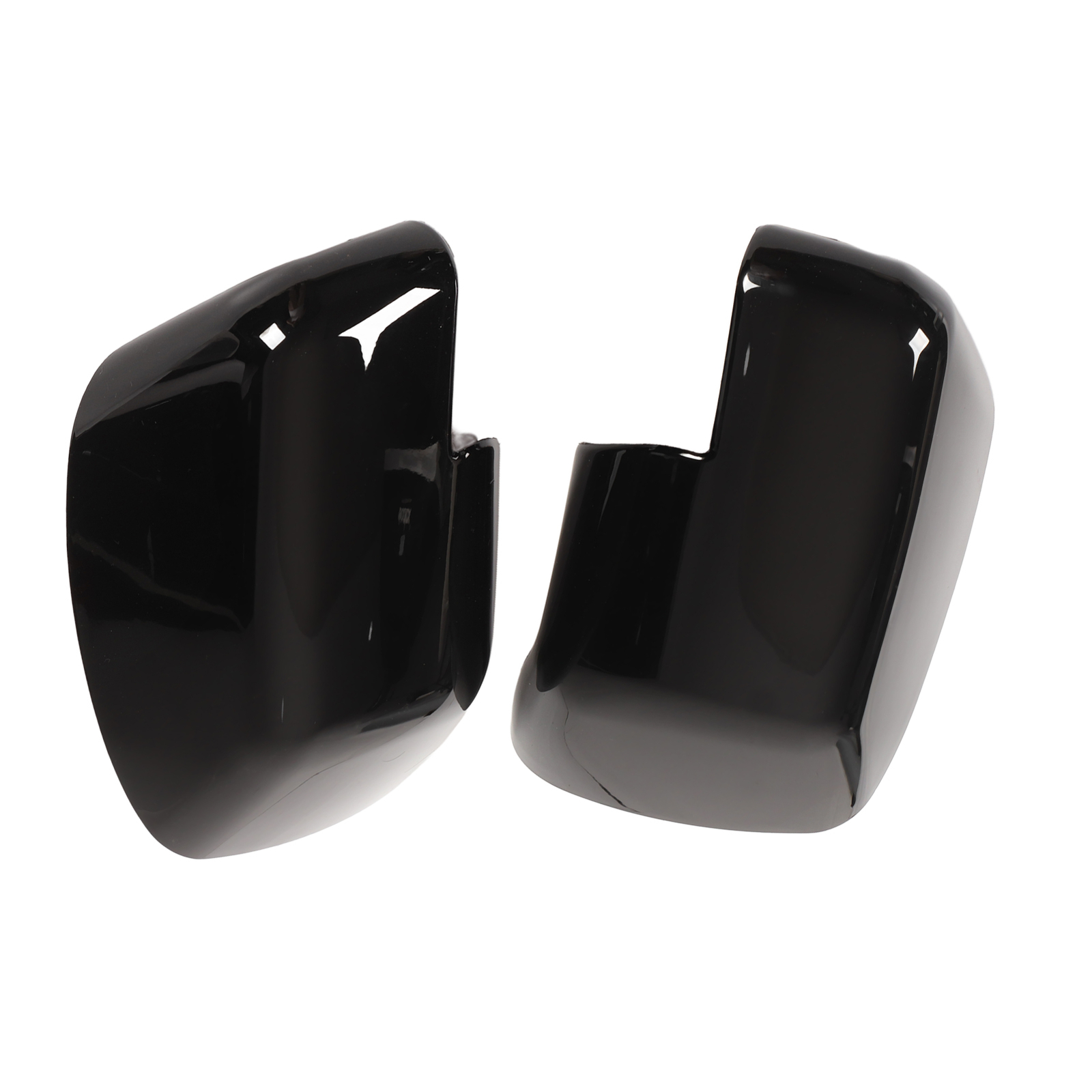 *1 Pair Door Rear View Mirror Cover Side Glossy Black Wing Mirror Cover ...