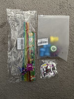 POKEMON SLAP BANDS, COLORED STRAWS, STICKERS | eBay