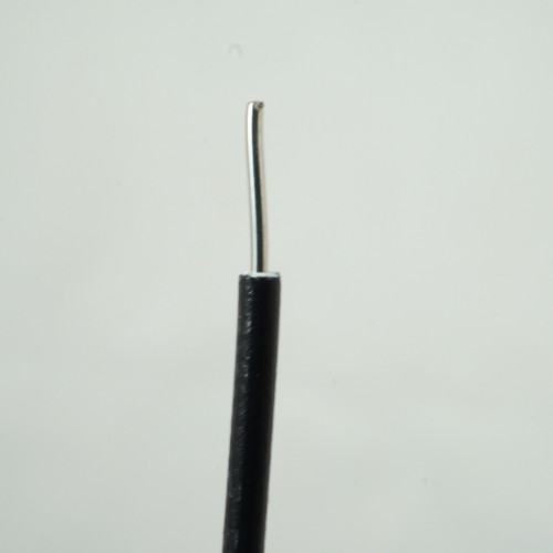 100ft Coil 22 AWG Solid Core Wire 300V 22 gauge Black | eBay