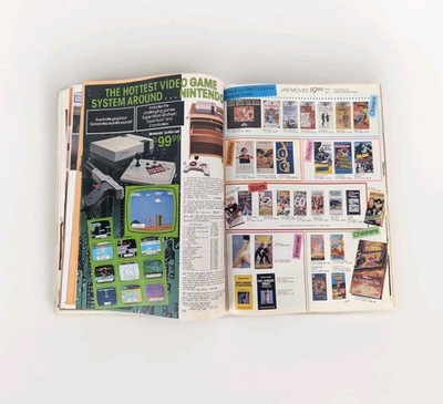 Vtg 1988 Sears Fall / Winter Catalog Nintendo NES Sony Walkman ...