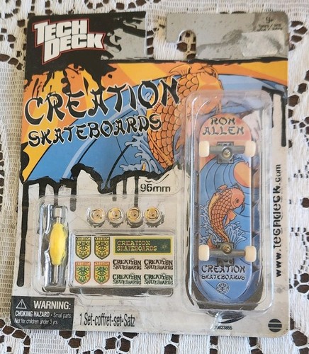 Unopened Vintage Creation Tech Deck 96mm Fingerboard Skateboard Ron ...