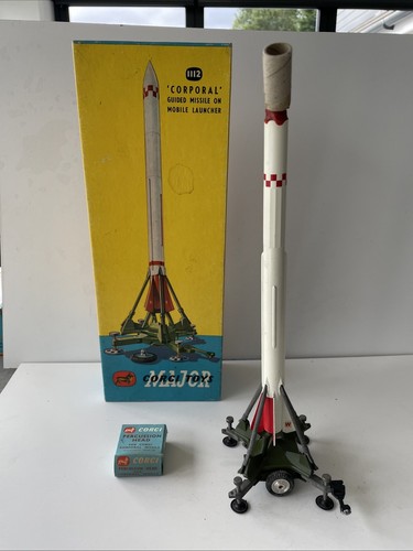 Corgi Major Toys 1112 Corporal Missile & Launcher In Original Box M/I ...