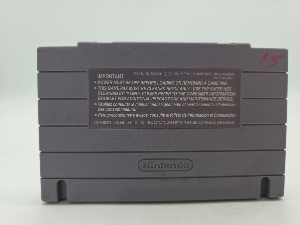 Cool World (Super Nintendo Entertainment System SNES, 1993) Cartridge ...
