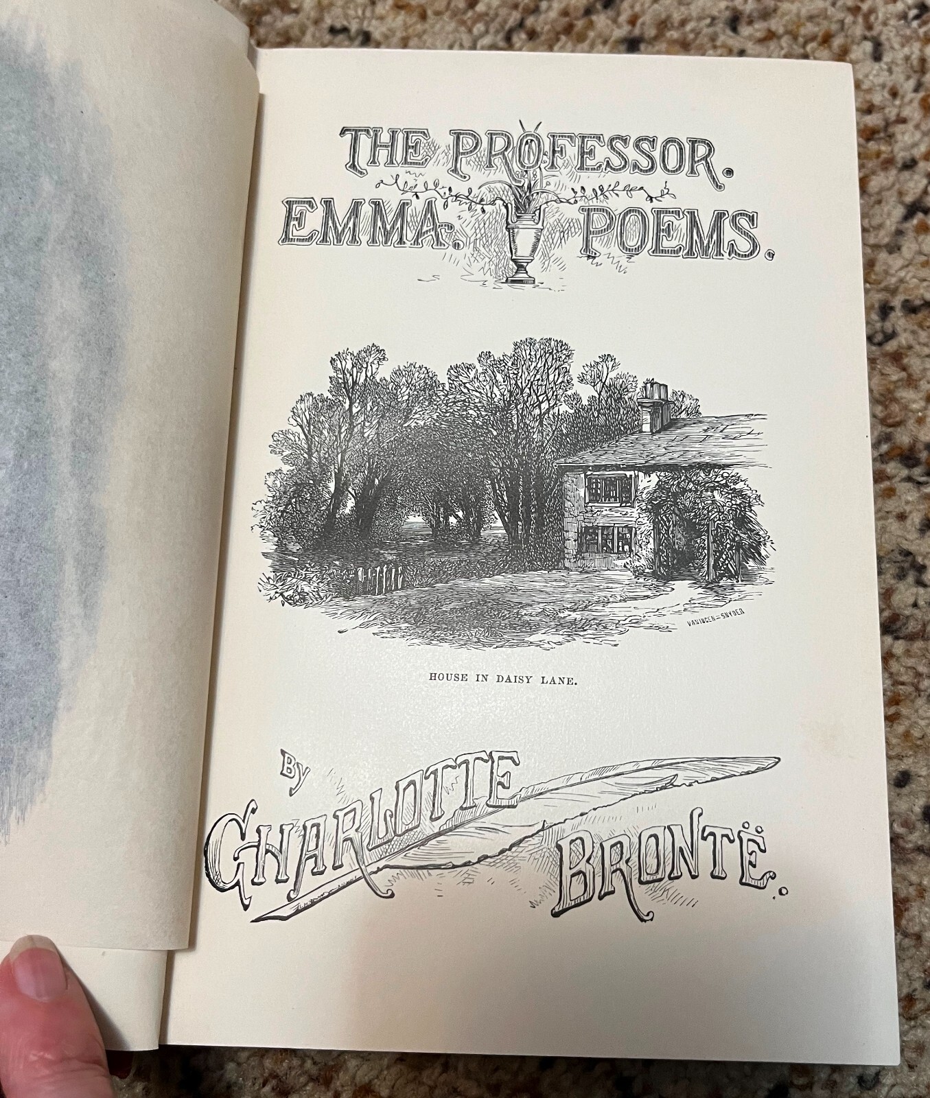 Bronte Works - The Professor, Emma, Poems - Charlotte Bronte - 19th ...