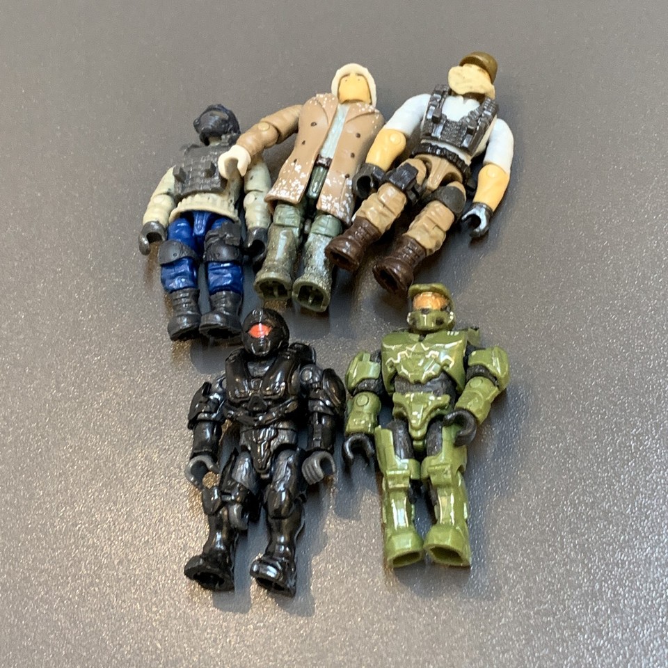 5 MEGA Construx BLOKS CALL OF DUTY COD WW2 winter Firebreak Mini ...