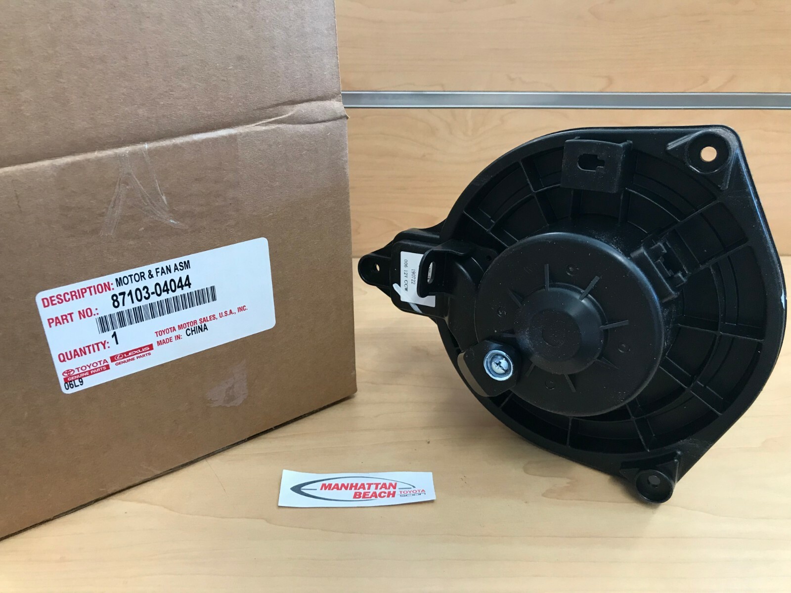 GENUINE TOYOTA 2005-2015 TACOMA FACTORY A/C Heater Blower Motor 87103 ...