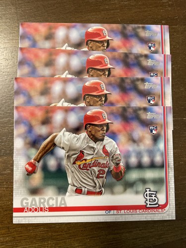 4 Card Lot Of 2019 Topps Series One Adolis Garcia Rookie Cards #227, On ...