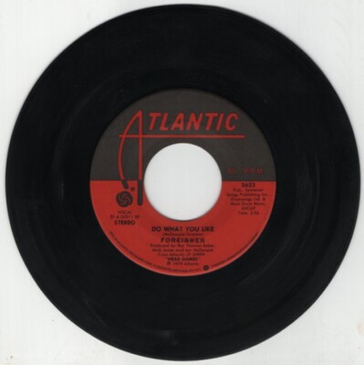 FOREIGNER 45 RPM Head Games / Do What You Like | eBay