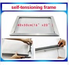 16"x20"/40cmx50cm Screen Printing Self-tensioning Frame Kit Reusable ...