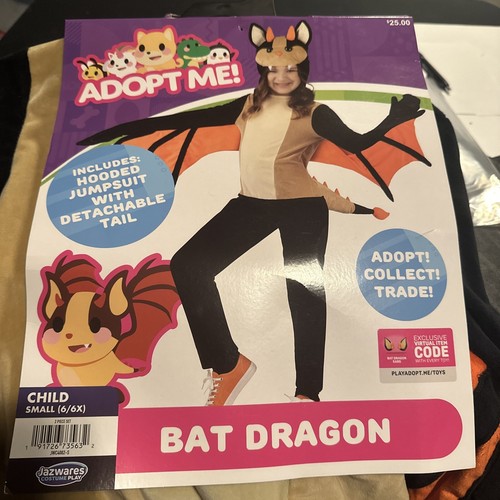 Adopt Me Child Bat Dragon Halloween Costume Small 6 | eBay