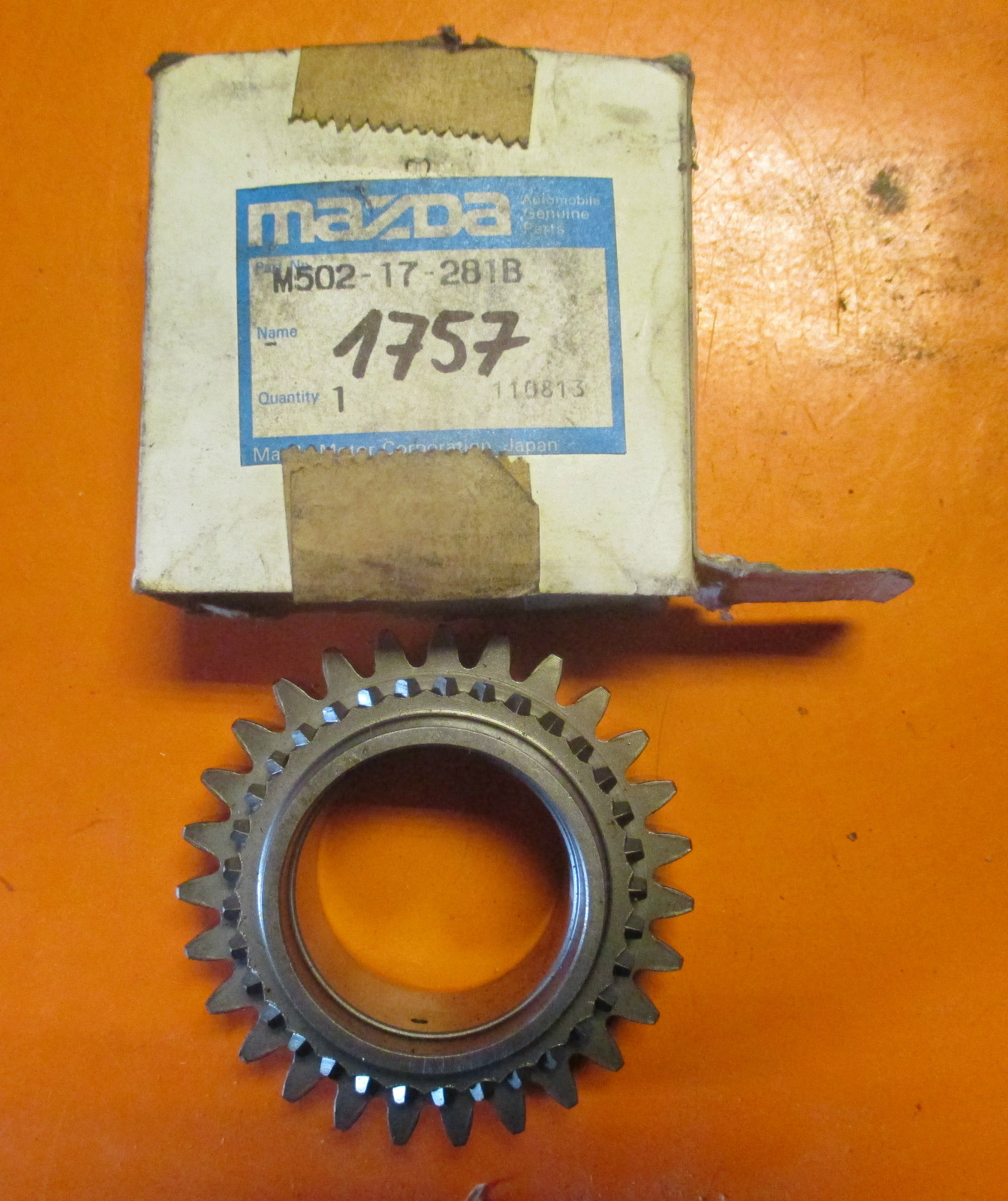 original Mazda,M502-17-281B,Zahnrad,Gangrad,B2600,E2200,(UF,SD,SR) | eBay