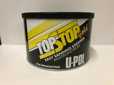 1x UPOL Easy 3 Top Stop Gold Finishing Body Filler 1.1L inc 5 New ...