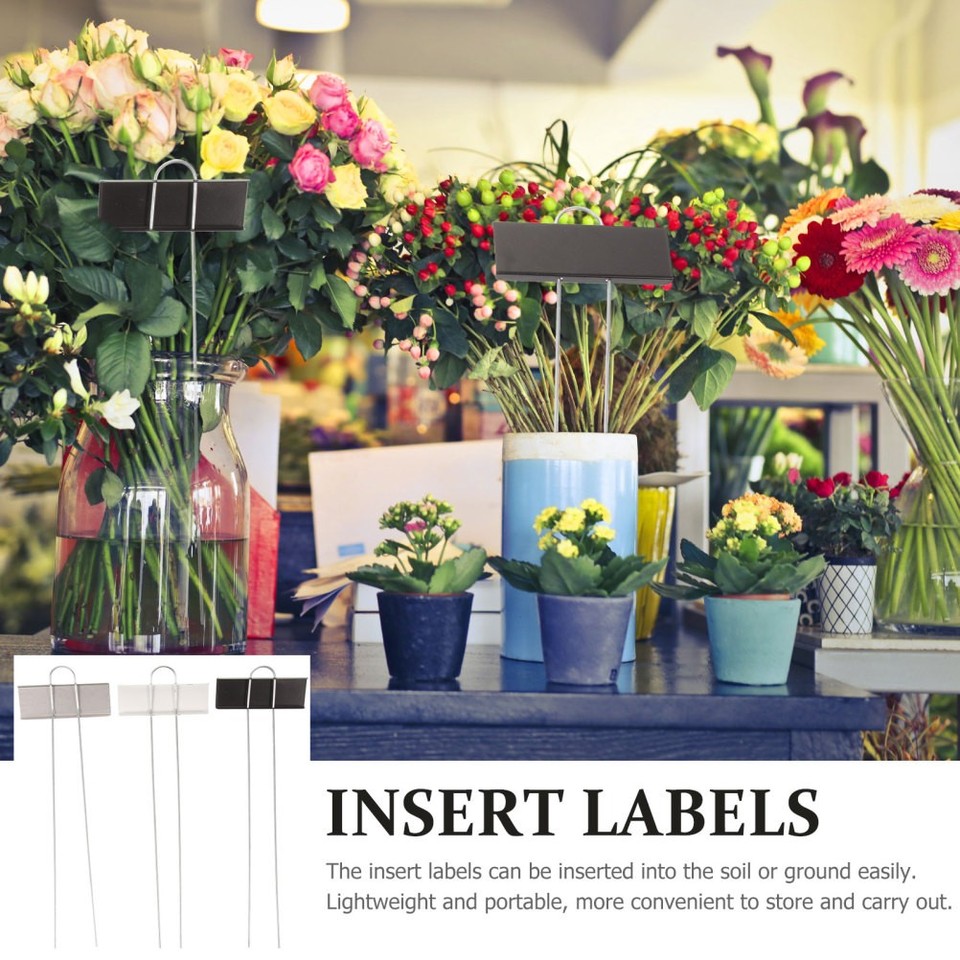 12 Pcs Garden Tags Markers Metal Label Signs for Plants Vegetable ...