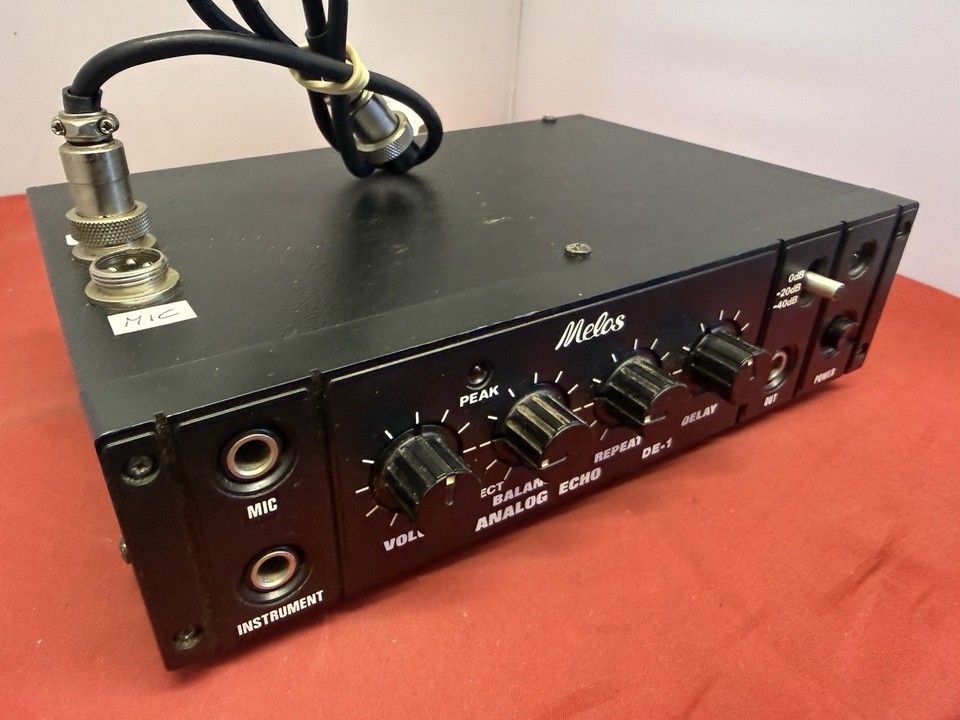 MELOS DE-1 Analog Echo Box Converted For Use With CB Radio (Working ...