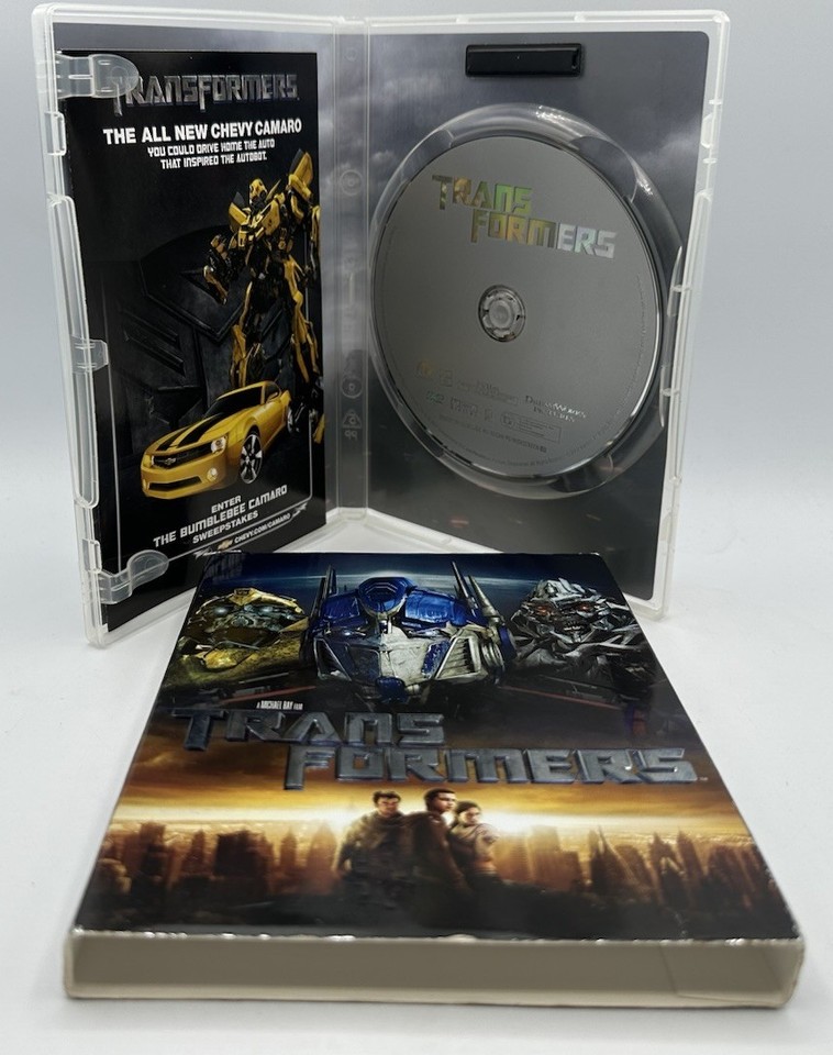 Transformers DVD Widescreen Shia LaBeouf Tyrese Gibson Megan Fox Jon Voight 2007 97363455349| eBay