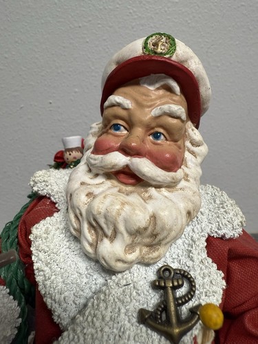 Possible Dreams Clothtique 1994 “Captain Santa Claus” Nautical Santa | eBay