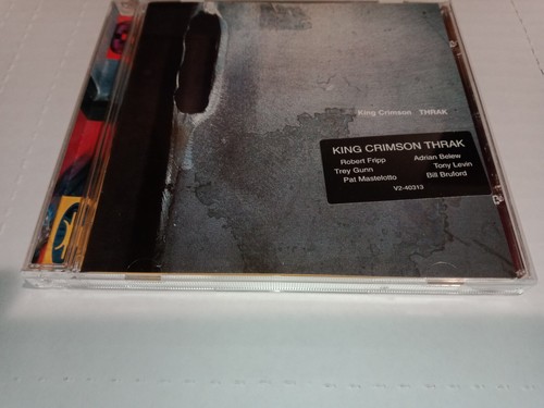 King Crimson: Thrak CD 1995 Virgin Records America USA 7243 8 40313 2 9 ...