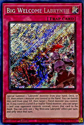 Big Welcome Labrynth RA04-EN104 (Secret Rare) | eBay