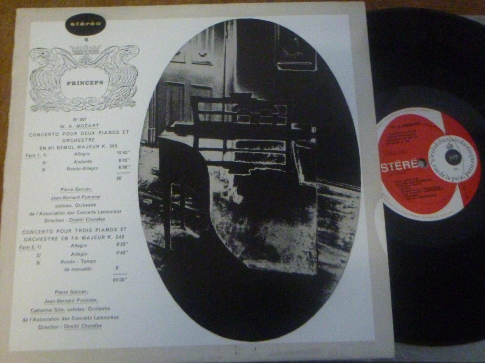 PIERRE SANCAN - J-B POMMIER - CHORAFAS / MOZART / CFD STEREO | eBay