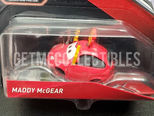 DISNEY PIXAR CARS 3 MADDY MCGEAR WITH POSTER 2017 SAVE 6% GMC | eBay