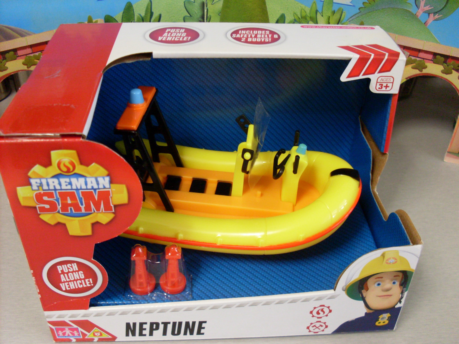 FIREMAN SAM TITAN + FLOODS VAN + NEPTUNE + HELICOPTER + WALLEBY + JUNO ...
