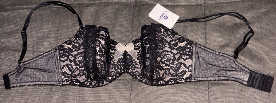 b.tempt'd Women's Ciao Bella Balconette Bra ~Night ~ Size 34DD ~Pink ...
