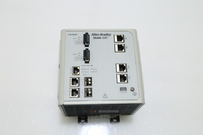 ALLEN-BRADLEY used 1783-MS06T Ser.A Stratix8000 Ethernet Switch ELEC-I ...