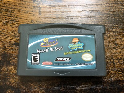 Spongebob Battle for Bikini Bottom / Breakin’ Da Rules (Gameboy Advance ...