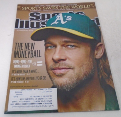 Sports Illustrated Magazine September 26, 2011 Brad Pitt Moneyball | eBay