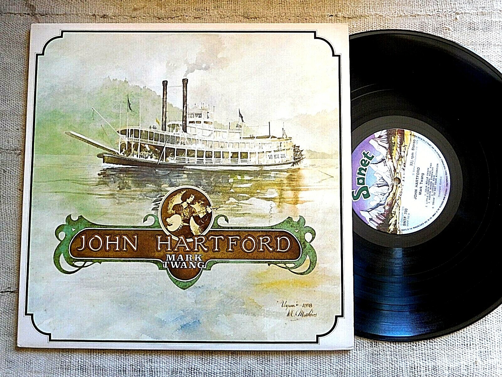 John Hartford ‎– Mark Twang - - LP | eBay