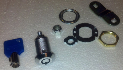 Arcade, pinball coin door lock, round barrel type, ships from USA!!! | eBay