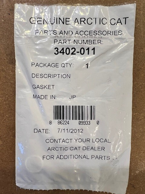 Arctic Cat OEM Oil Drain Plug Gasket 3402-011 | Genuine OEM | ATV ...