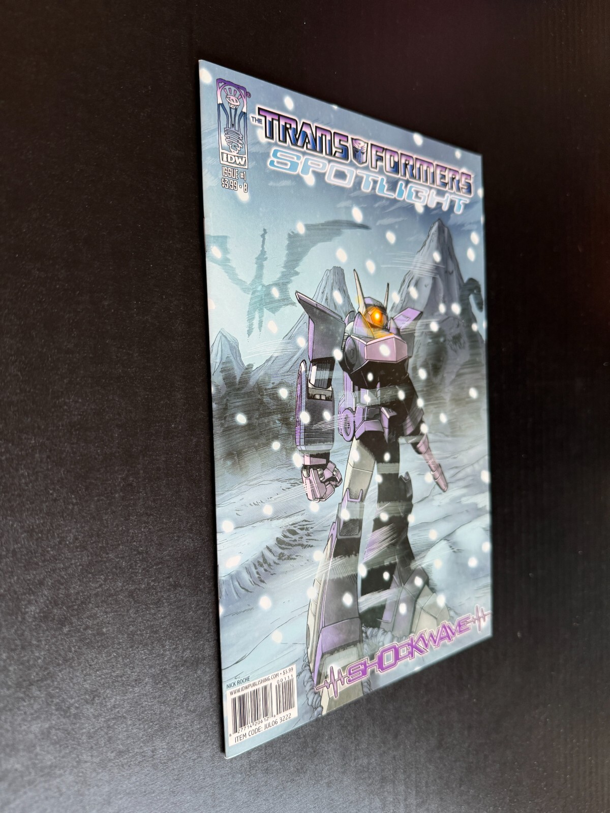 The Transformers: Spotlight Shockwave #1 (IDW Publishing September 2006 ...
