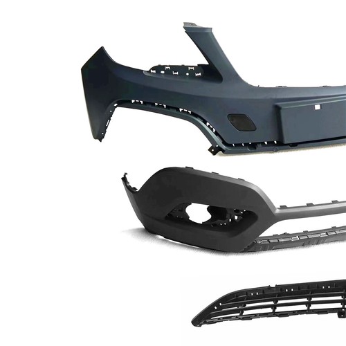 Complete Front Bumper Upper Lower Grille Compatible with 2013- 2016 ...