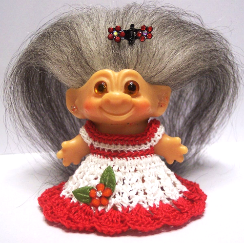 Troll Doll Clothes For 2 1/2" or 2 3/4" DAM CROCHET OUTFIT COMBINE ...