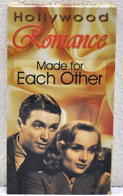 JAMES STEWART "Made For Each Other" VHS Madacy Entertainment FTW-3-4264 ...